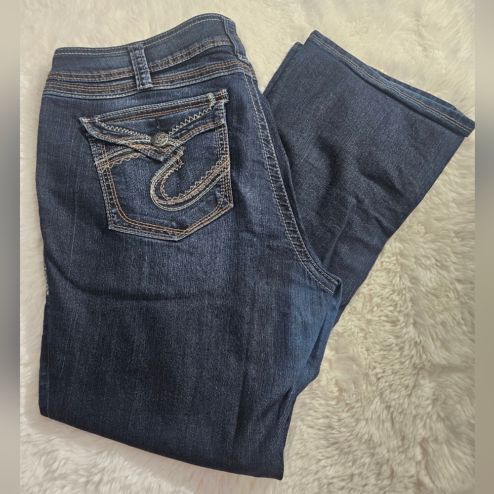 18 Dark Silver Suki Surplus Jeans - Gem